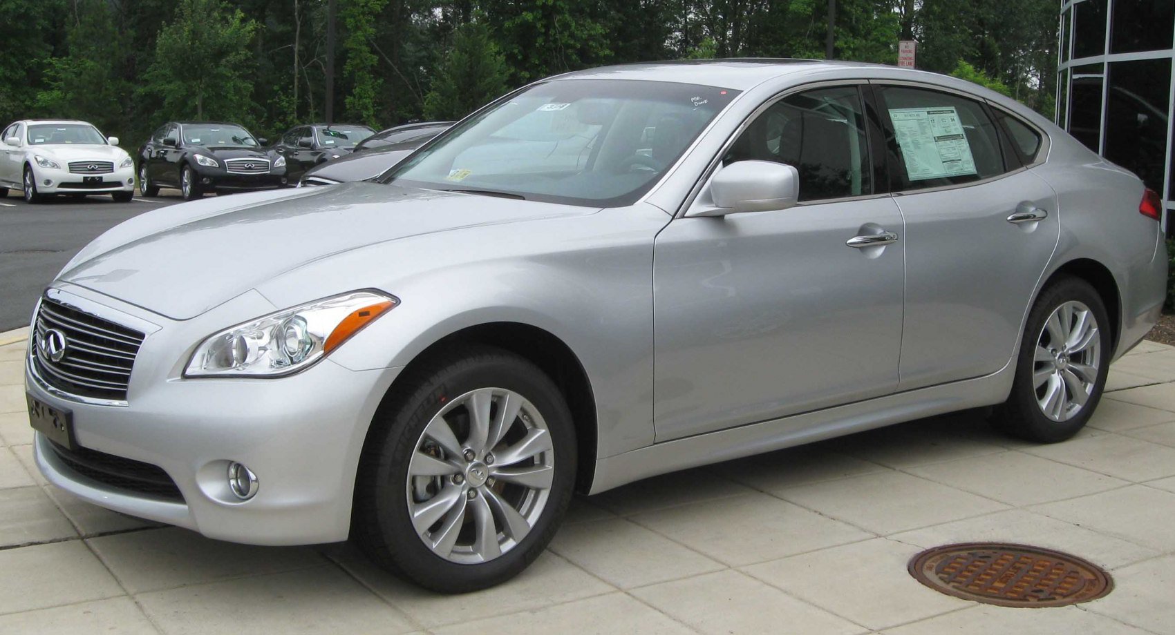 Infiniti M technical specifications and fuel economy